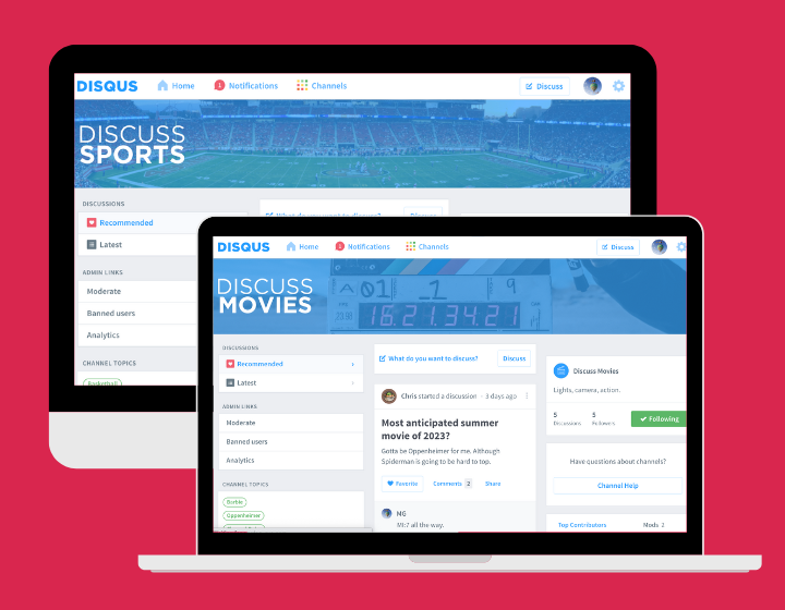 Introducing new, improved Disqus Channels